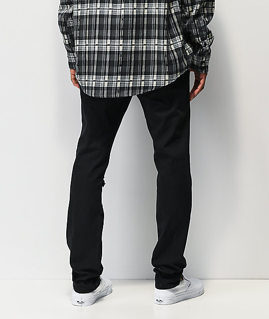 Broken Promises Unfortunate Black Denim Jeans | Zumiez