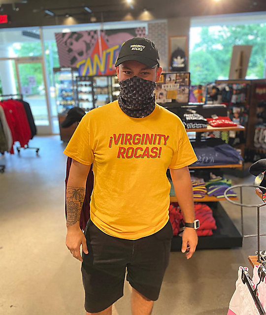 Danny Duncan Virginity Rocks Black Strapback Hat | Zumiez