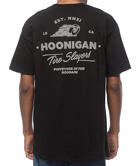 Hoonigan Cheater Slicks Black T-Shirt | Zumiez