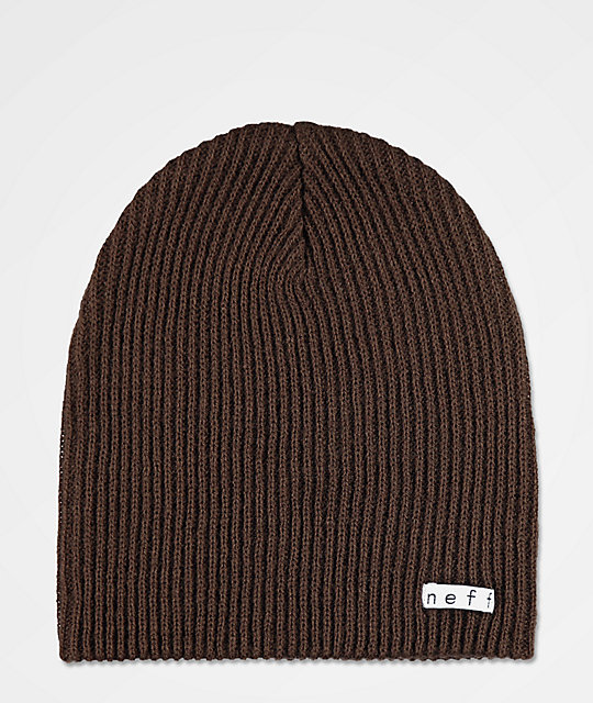 Neff Daily Dark Brown Beanie | Zumiez