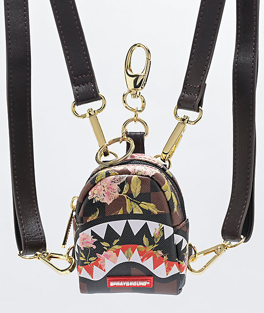 Sprayground Shark Flower Sling Bag | IUCN Water