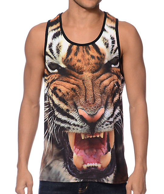 Super Massive Tiger Sublimated Tank Top