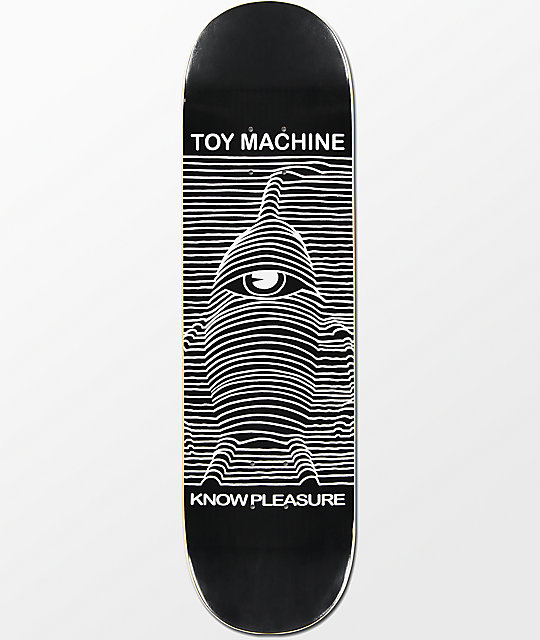 Toy Machine Know Pleasure 8.5" Skateboard Deck | Zumiez