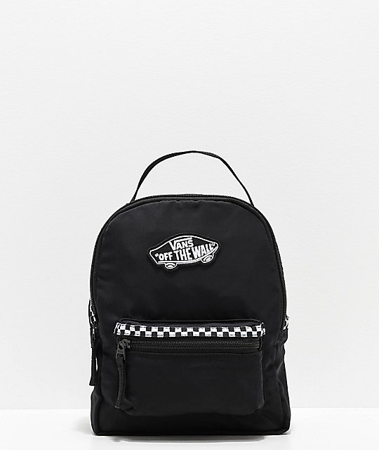 Vans Expedition 2 Black Micro Checkerboard Mini Backpack at Jennie ...