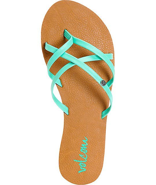 Volcom New School Aqua Sandals | Zumiez