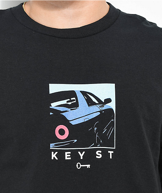 Key Street Angles Black T-Shirt | Zumiez