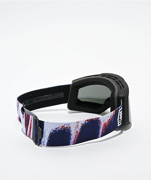 100% Snowcraft S Zoi HiPER Black Snowboard Goggles | Zumiez