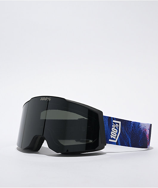100% Snowcraft S Zoi HiPER Black Snowboard Goggles | Zumiez