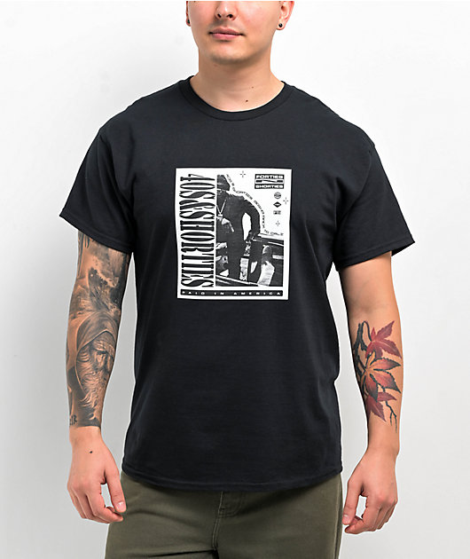 40s & Shorties Takeover Tour Black T-Shirt | Zumiez