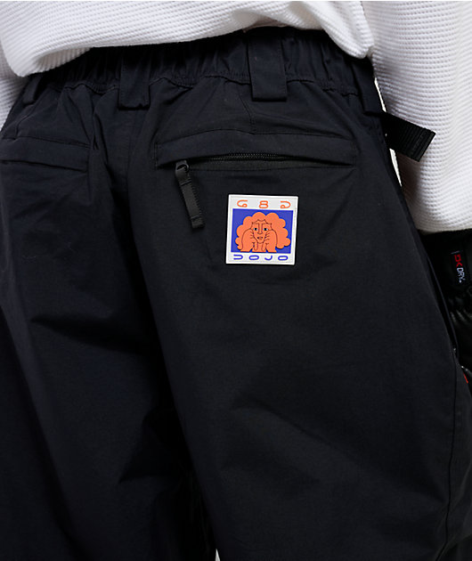 686 Dojo® GORE-TEX Black Snowboard Pants | Zumiez