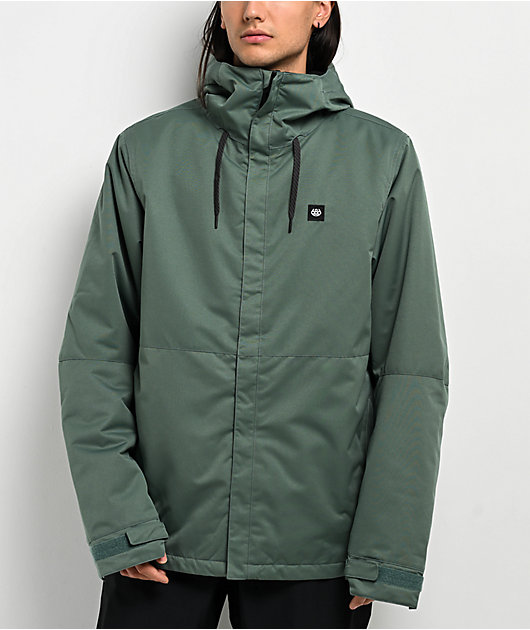 686 Foundation Cypress Green 10K Snowboard Jacket | Zumiez