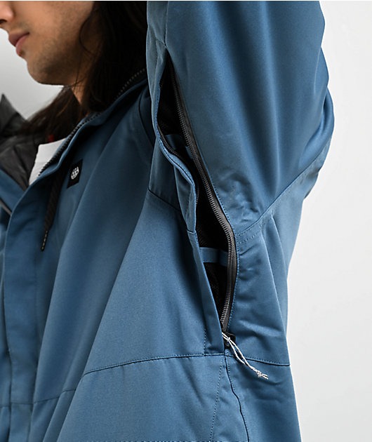 686 Foundation Insulated Blue 10K Snowboard Jacket | Zumiez