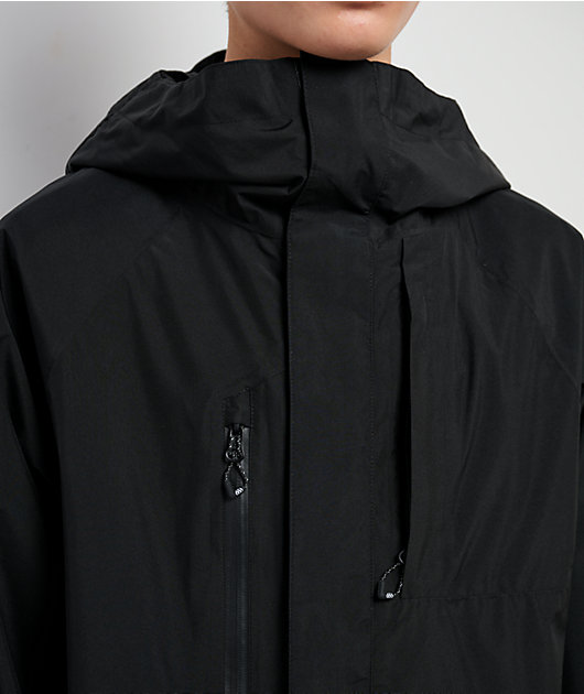 686 GORE-TEX Core Black Shell Snowboard Jacket | Zumiez