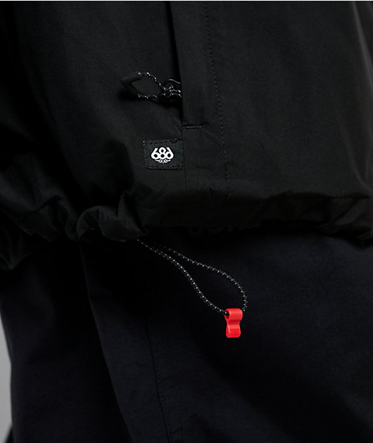686 GORE-TEX Core Black Shell Snowboard Jacket | Zumiez