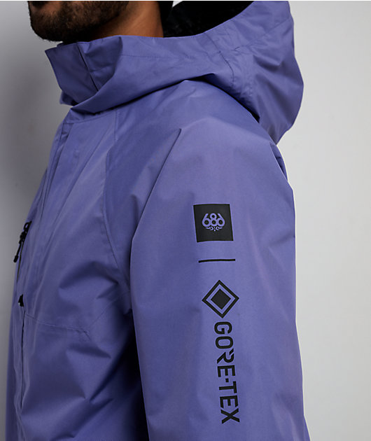 686 GORE-TEX Core Purple Dawn Shell Snowboard Jacket | Zumiez