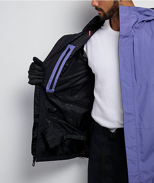 686 GORE-TEX Core Purple Dawn Shell Snowboard Jacket | Zumiez