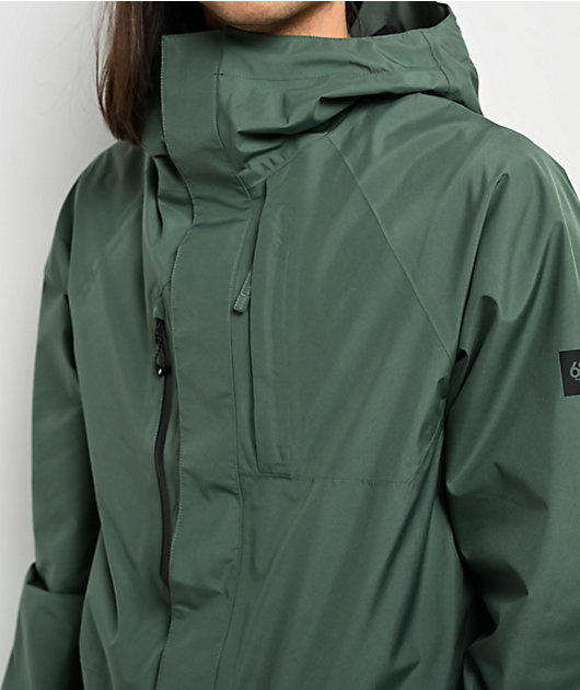 686 Gore-Tex Core Shell Cypress Green Snowboard Jacket | Zumiez