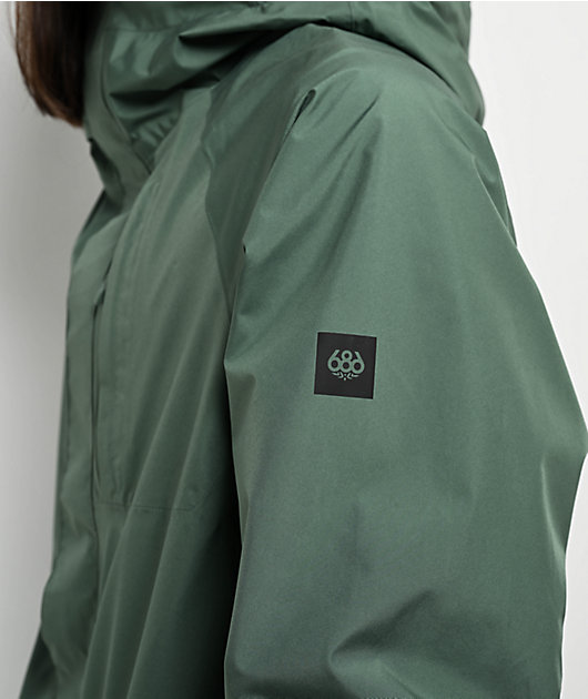 686 Gore-Tex Core Shell Cypress Green Snowboard Jacket | Zumiez