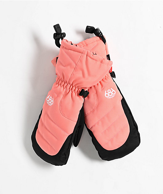 686 Youth Heat Insulated Tulip 10K Snowboard Mittens | Zumiez