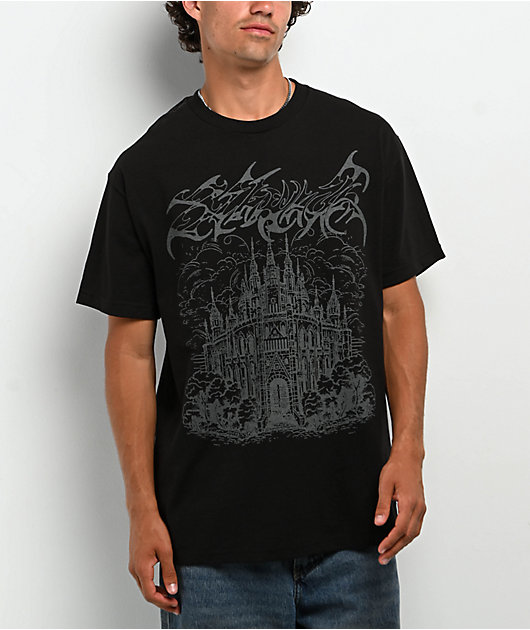 8THWNDR Castle Black T-Shirt | Zumiez
