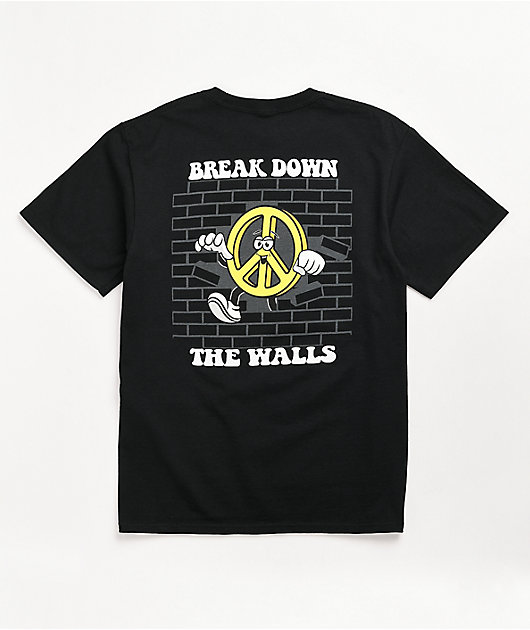 A-Lab Break Walls Black T-Shirt | Zumiez