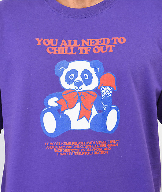 A-Lab Chill TF Out Purple T-Shirt