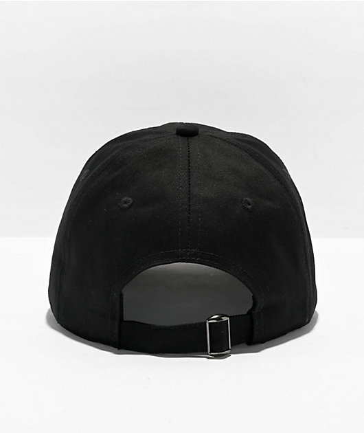 A-Lab Plushy Black Strapback Hat