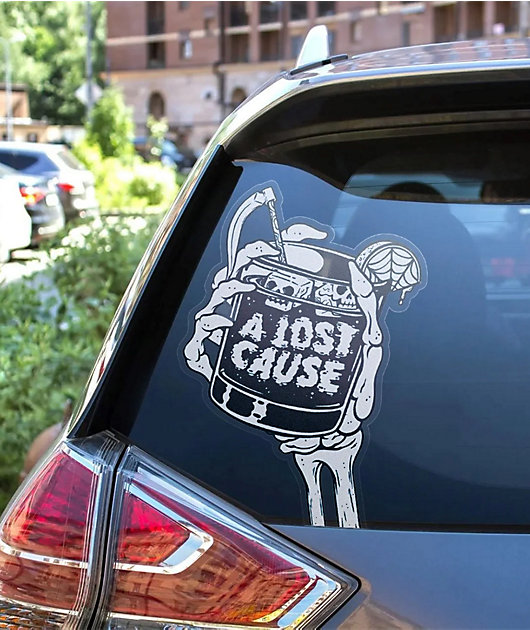 A Lost Cause Cheers Giant Sticker | Zumiez