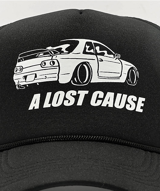 A Lost Cause Drift Black Trucker Hat | Zumiez
