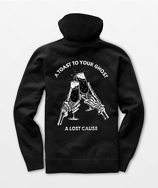 A Lost Cause Toast Black Hoodie