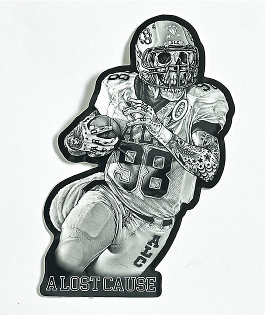 A Lost Cause Touchdown Sticker | Zumiez