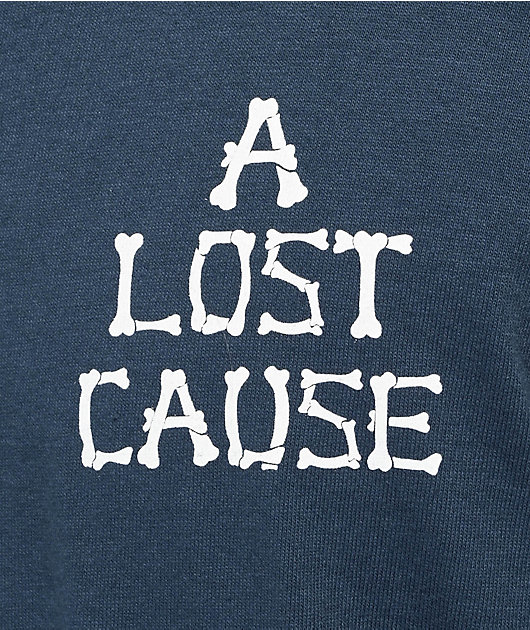 A Lost Cause Vibes Dark Blue T-Shirt | Zumiez