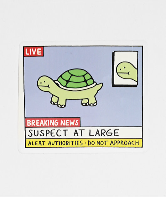 A.LAB Breaking News Sticker | Zumiez