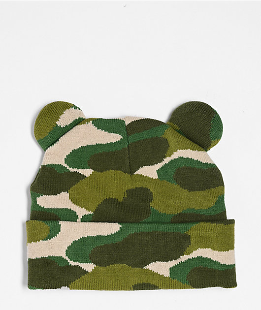 A.LAB Camo Frog Beanie | Zumiez
