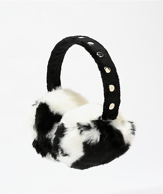 A.LAB Cow Print Earmuffs | Zumiez