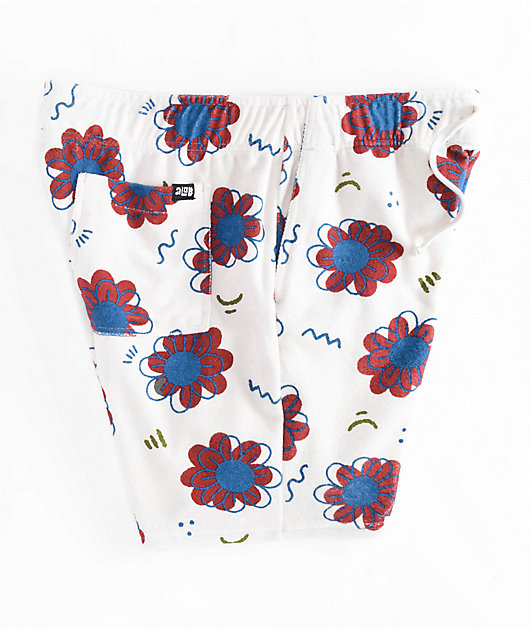 A.LAB Cruise Cream Terry Cloth Sweat Shorts | Zumiez