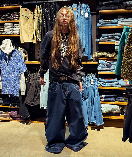 A.LAB Digital Raver Turntable Dark Blue Jeans | Zumiez