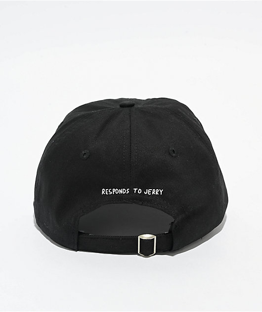 A.LAB Jerry Black Strapback Hat | Zumiez