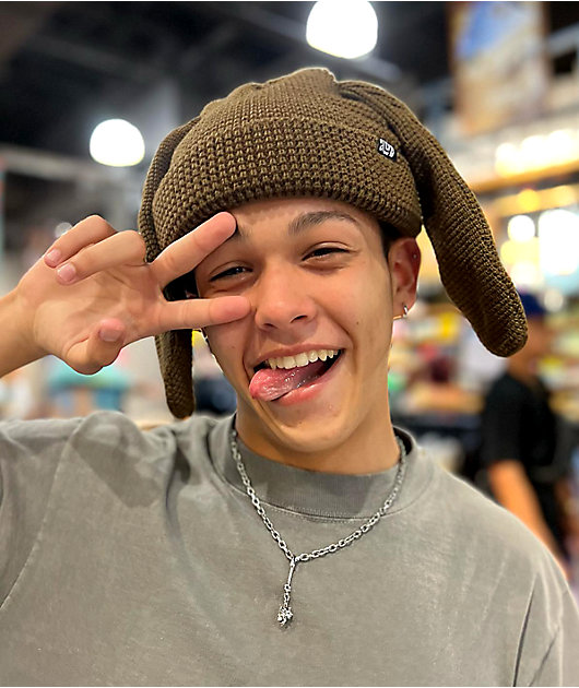 A.LAB Kevan Brown Bunny Beanie | Zumiez