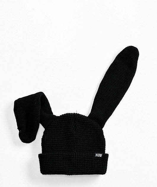 A.LAB Kevan Bunny Black Beanie | Zumiez
