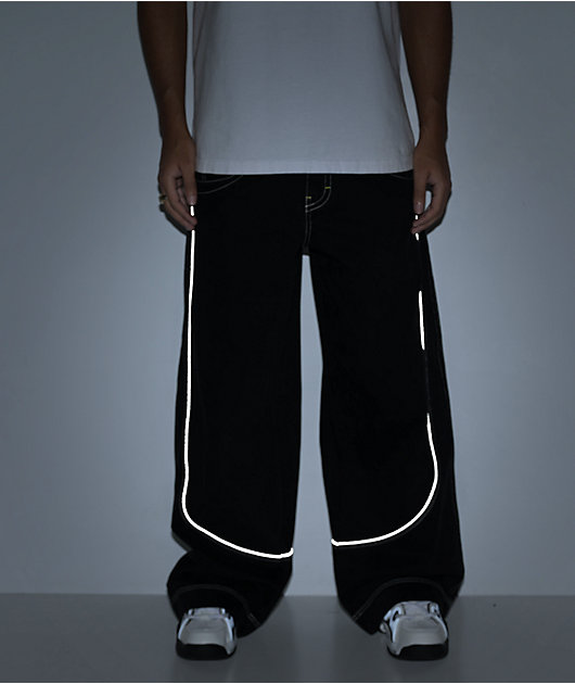 A.LAB Mega Piped Black Jeans | Zumiez