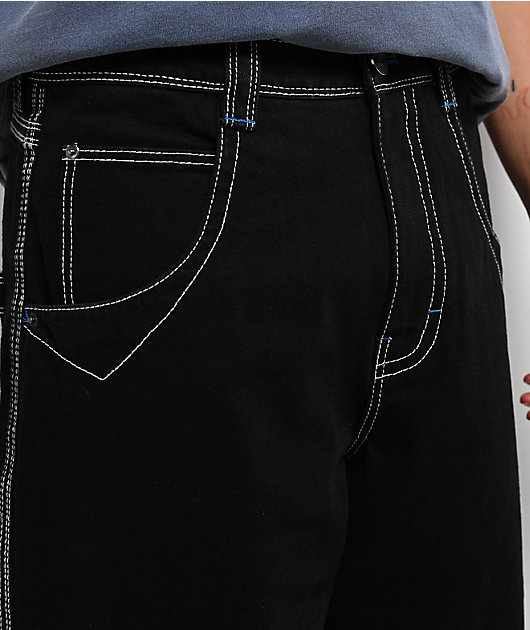 A.LAB Mega Rave Black Jeans | Zumiez