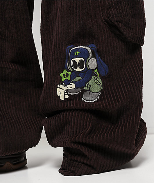 A.LAB Mega Rave Java Corduroy Cargo Pants | Zumiez