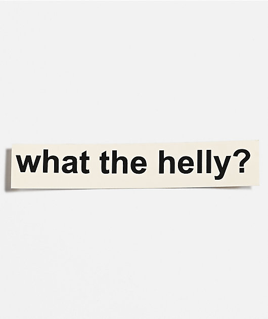 A.LAB What The Helly Sticker | Zumiez