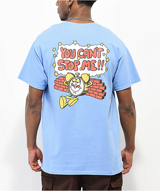 A.LAB You Can't Stop Me Blue T-Shirt | Zumiez