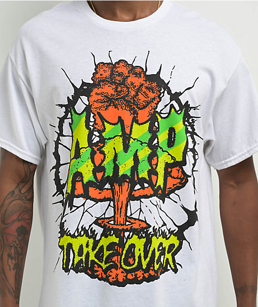 AMP Take Over White T-Shirt | Zumiez
