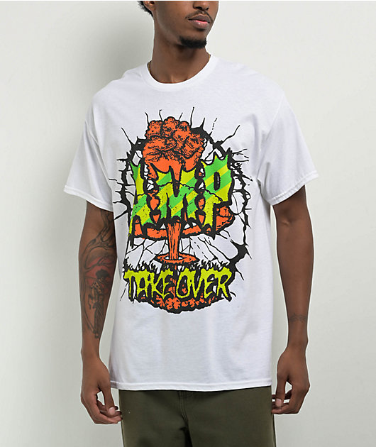 AMP Take Over White T-Shirt | Zumiez