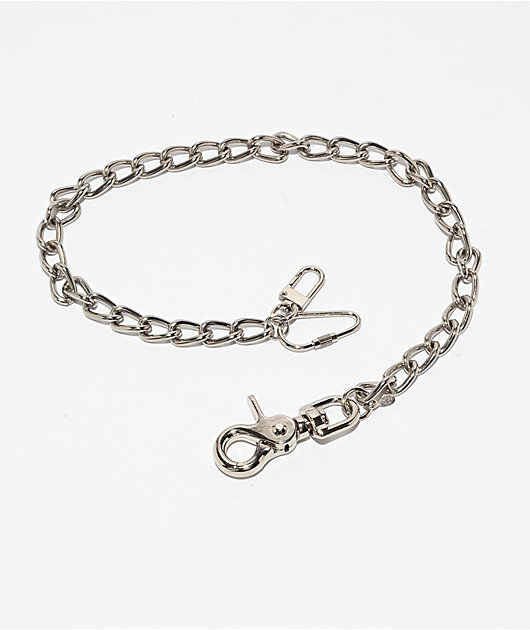 AMiGAZ Shackle Smooth Silver Pocket Chain | Zumiez
