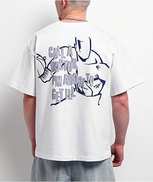 AND1 Call A Doc White T-Shirt | Zumiez