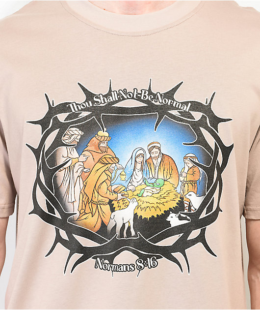 Above The Norm Normans 8:16 Tan T-Shirt | Zumiez